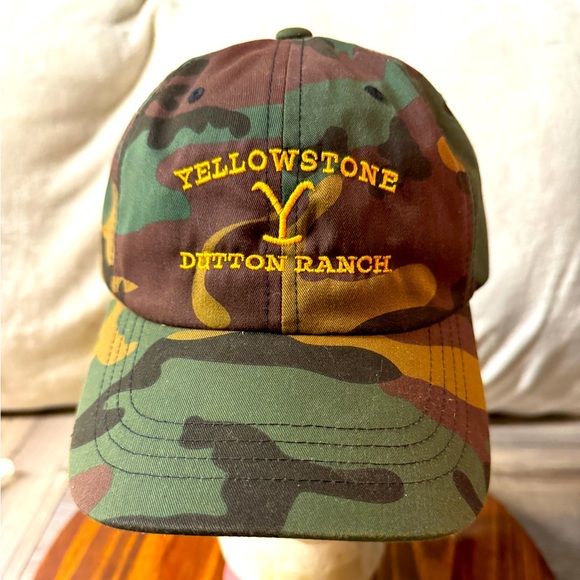 Yupoong | Accessories | Yellowstone Dutton Ranch Hat Baseball Cap Green ...